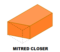 DIFFERENT CUTS AND ORIENTATIONS OF BRICKS USED IN CONSTRUCTION