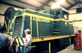 My Railfan Travel Blog: Alexander RR, Then and Now