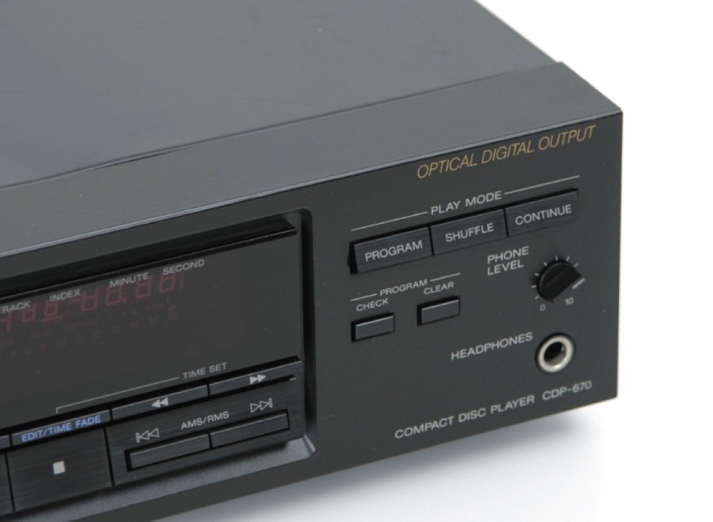 Sony CDP-670 - CD Player | AudioBaza