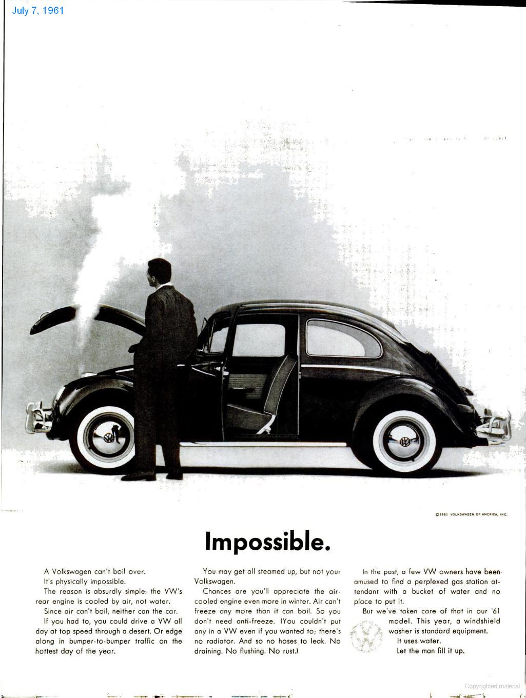 Caught at the Curb: Volkswagen's Fabulous Ads, Pt. 3
