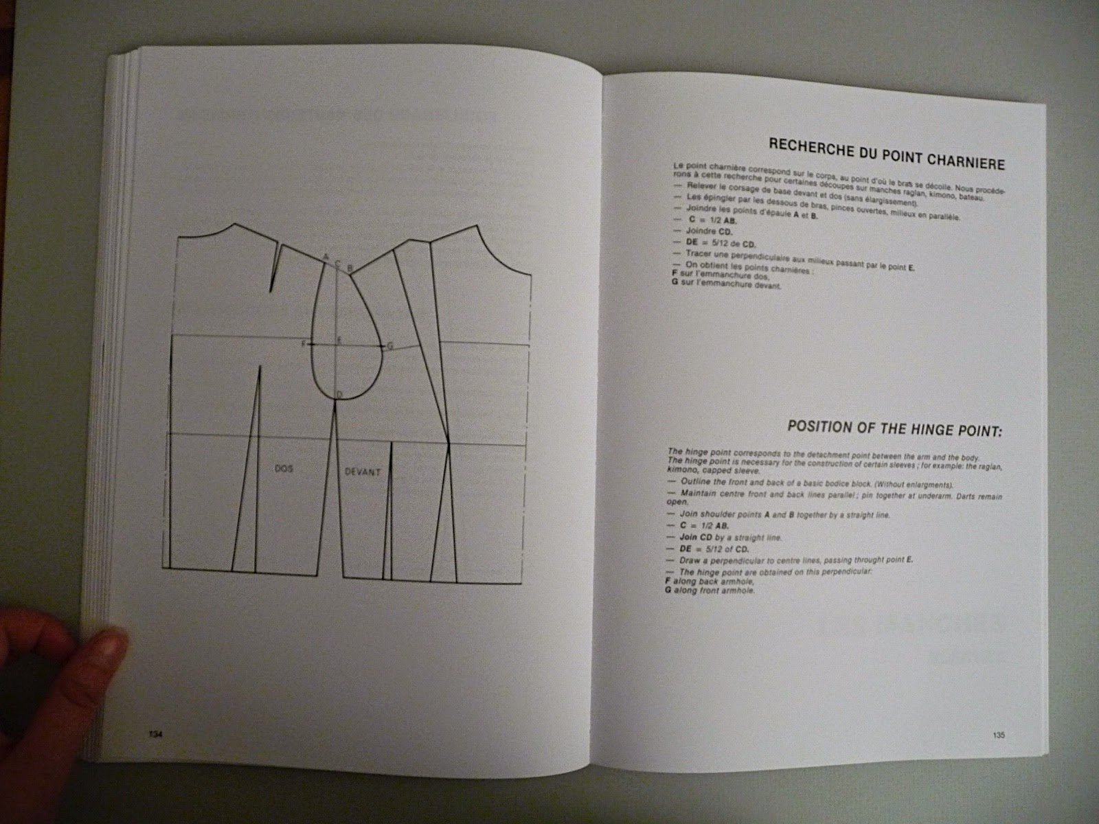 ESMOD Pattern Drafting Textbook - modelist kitapları