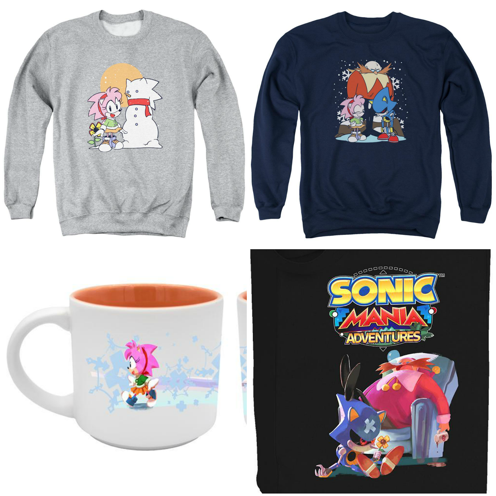 SEGA SHOP PUBLICA NUEVOS ARTÍCULOS DEDICADOS AMY ROSE EN "SONIC MANIA ...