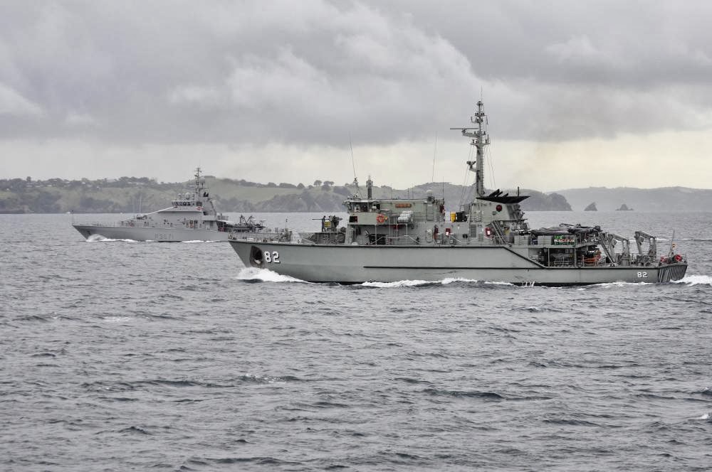 Pacific Sentinel: AUS: Navy Mine Hunters arrive in Auckland for ...