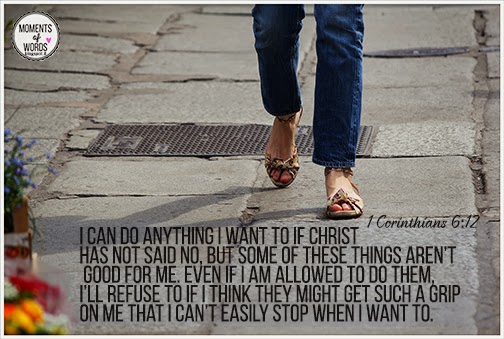 Memorizing God's word: 1 Corinthians 6:12 | Moments of words