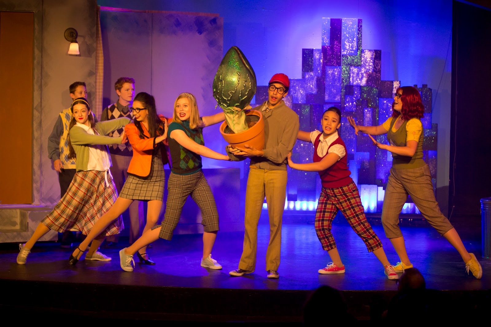 PHX Stages: photos- LITTLE SHOP OF HORRORS - Actor's Youth Theatre