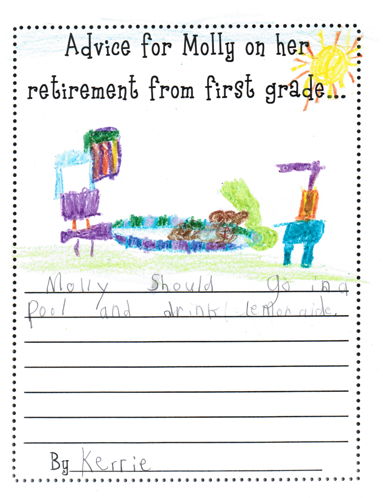 Remembering Molly, Beloved Classroom Pet