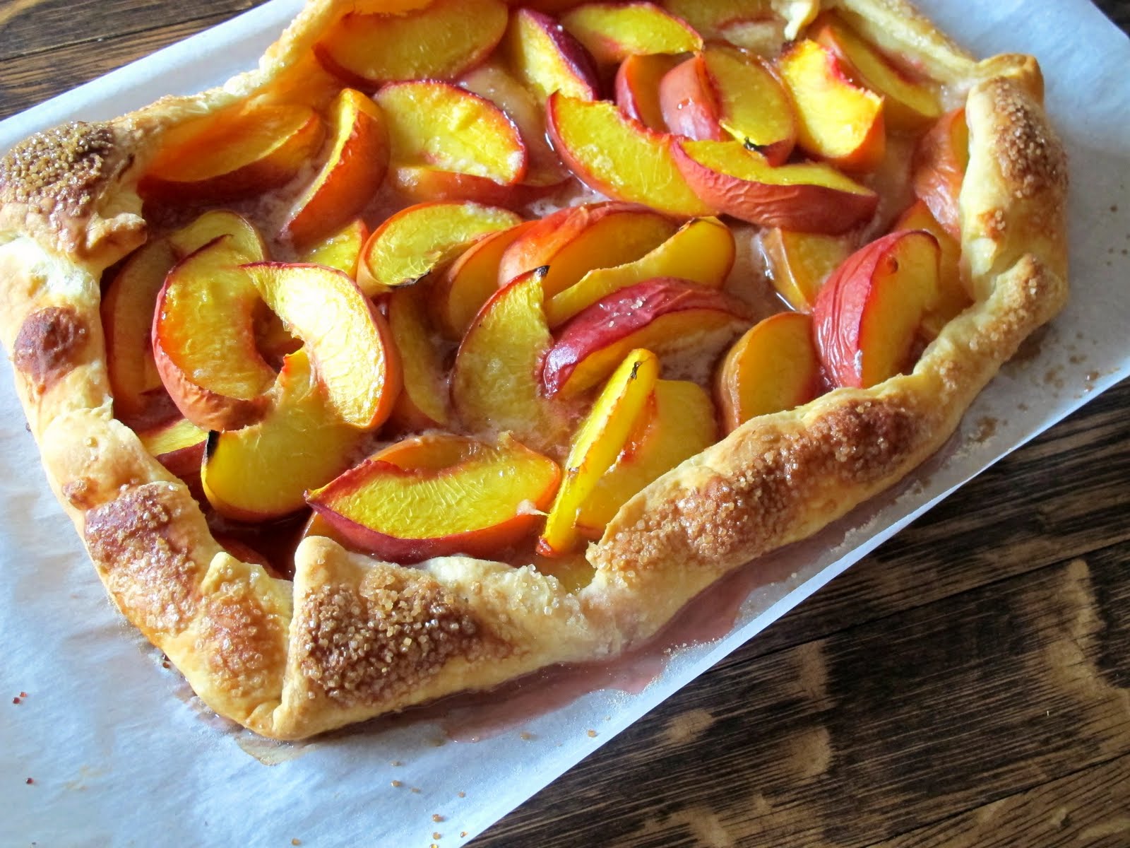 A Toast to Taste: Peach Galette