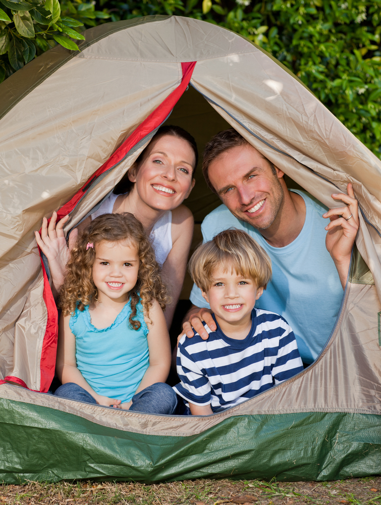 Family Camp Out at Heritage Park