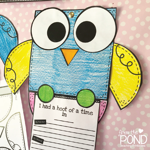 End of Year Craftivity | From the Pond