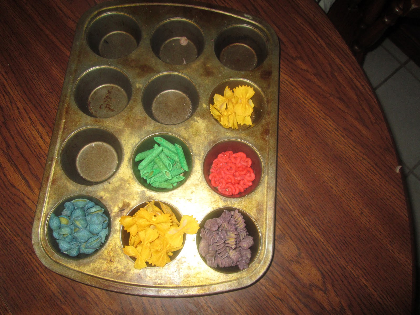 Allison's Wonderland: Colored Pasta Activities for Prechoolers