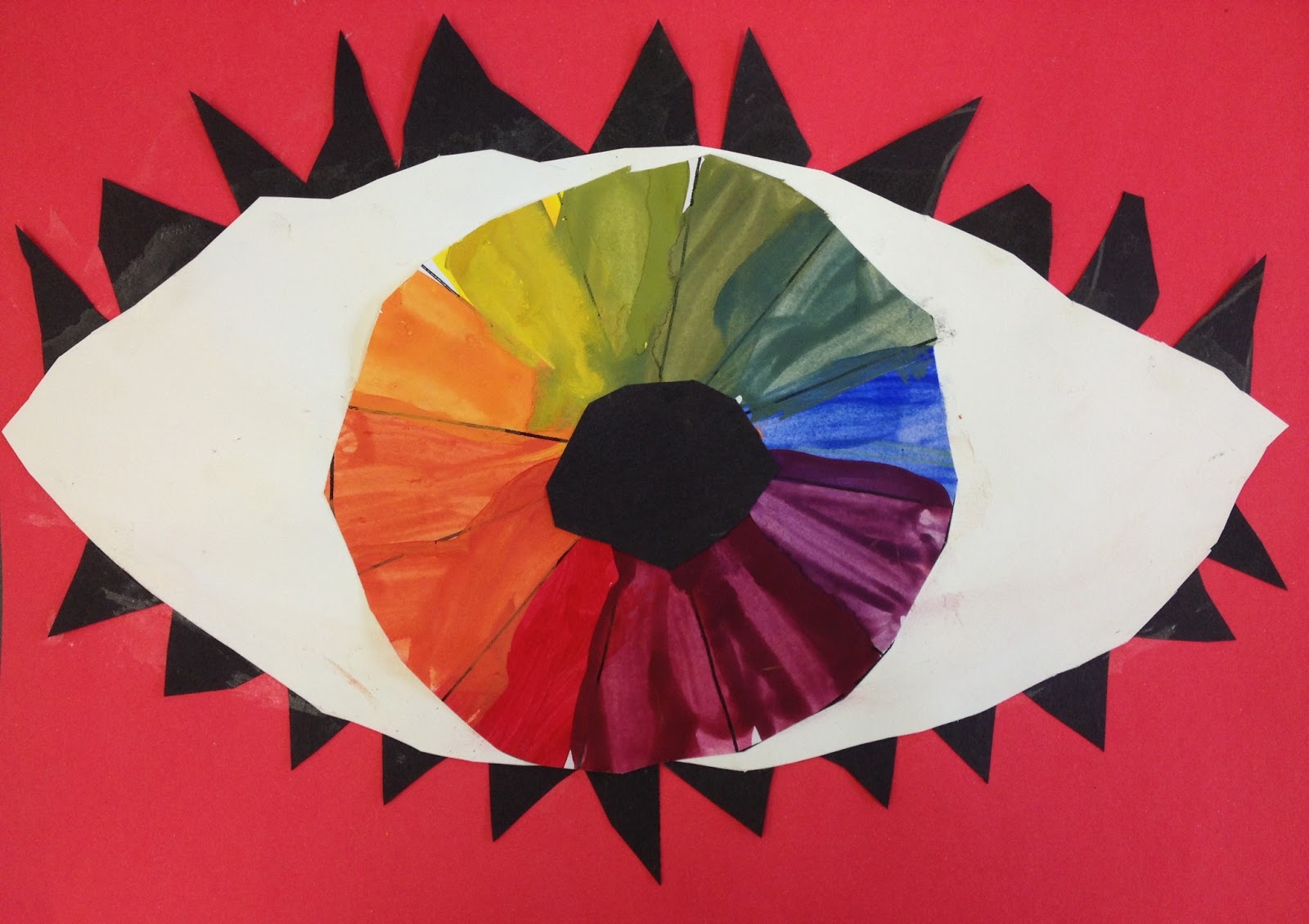 Art at Hosmer: Color Wheel Eyes
