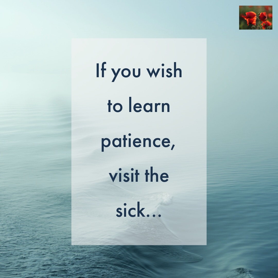Learning patience....