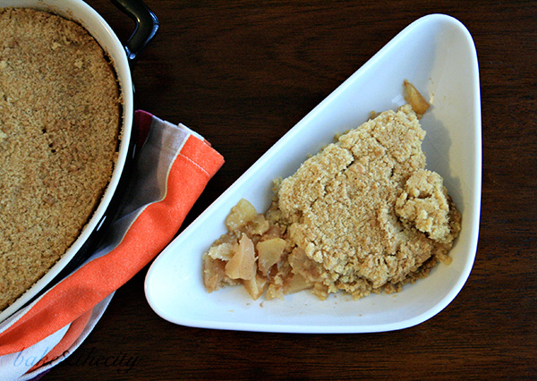 BAKE & THE CITY: Perfect Apple Crumble