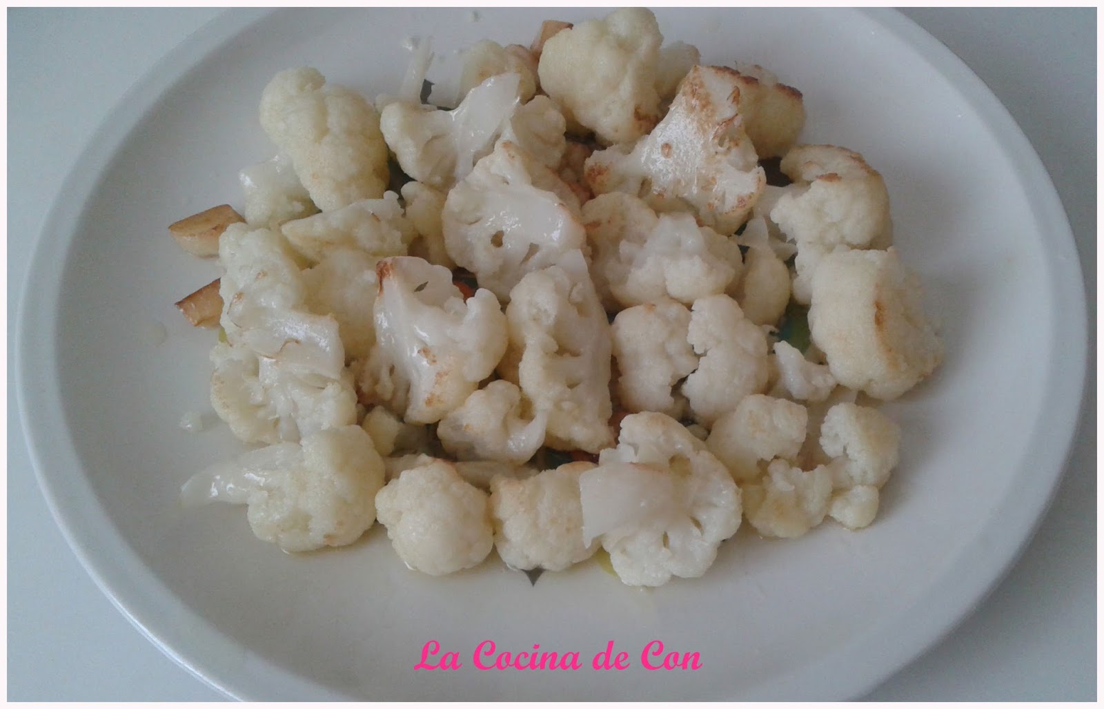 La Cocina de Con: Coliflor rehogada
