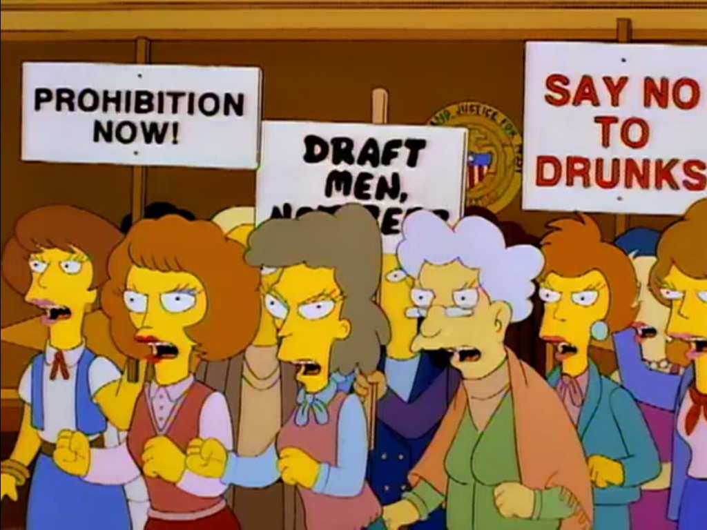 Holiday Film Reviews: The Simpsons: "Homer vs. The Eighteenth Amendment"