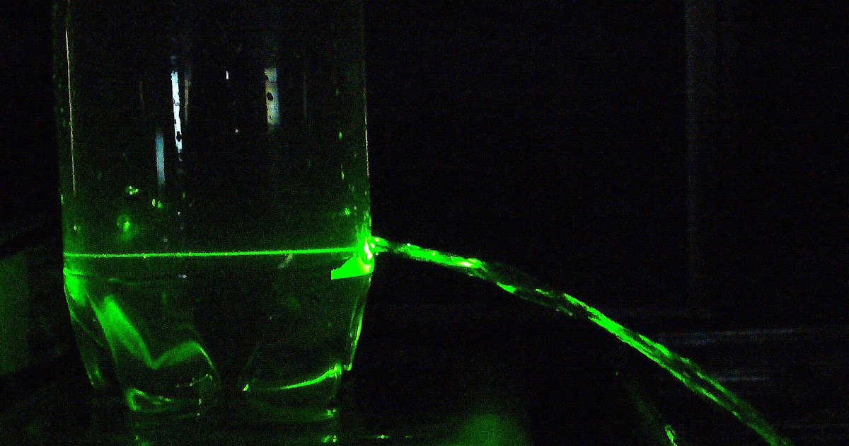 Spot Turns: Total Internal Reflection (TIR) using a Soda Bottle