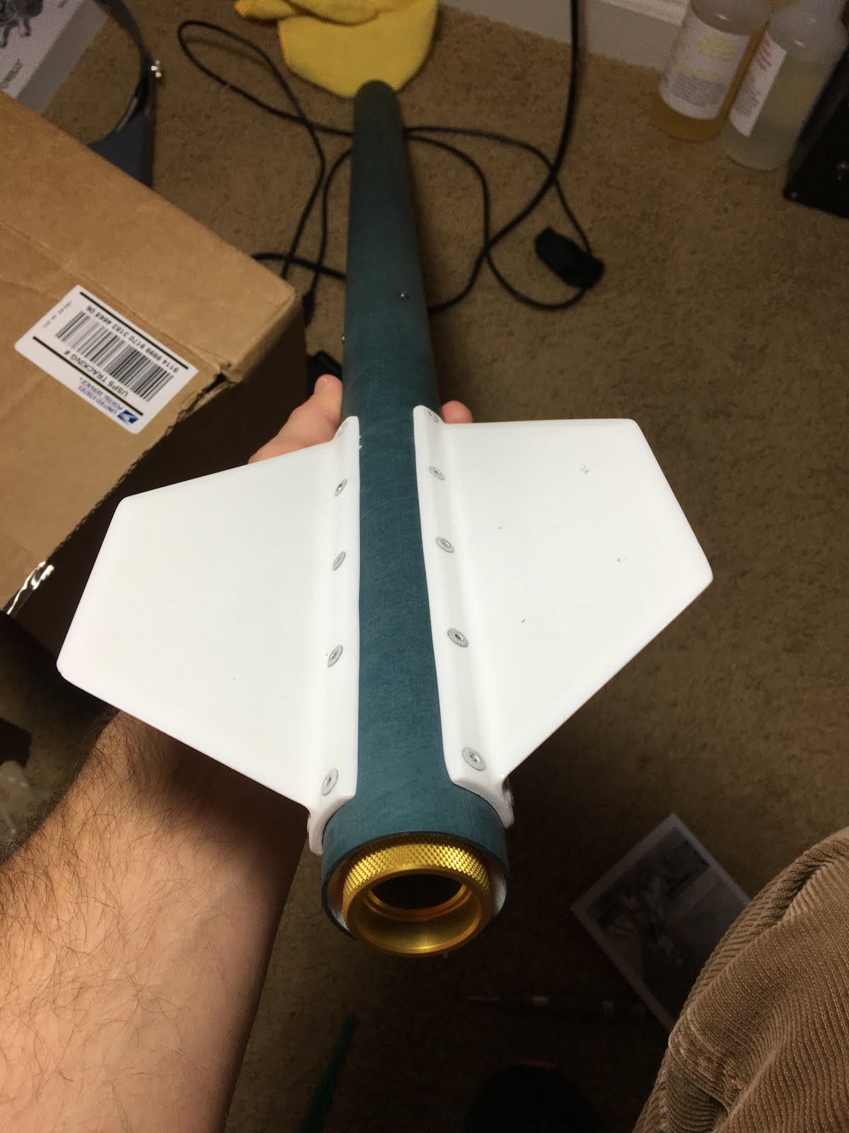 Mad Scientist Prototyping: High Power Rocket (L1-001)