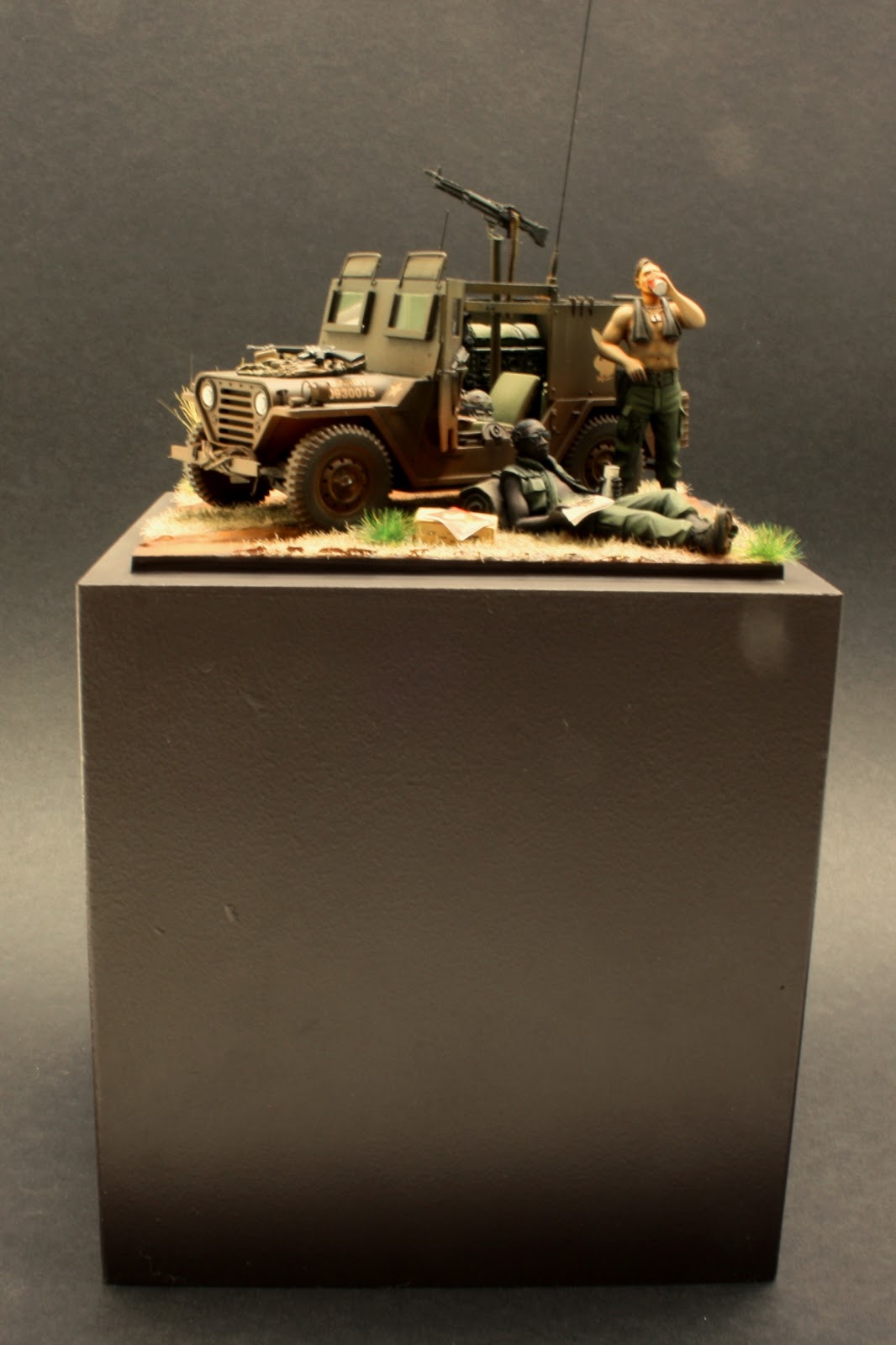 Miniature Creations: M151 Jeep Guntruck Vietnam