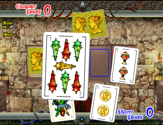 Top Minijuegos: Brisca Española