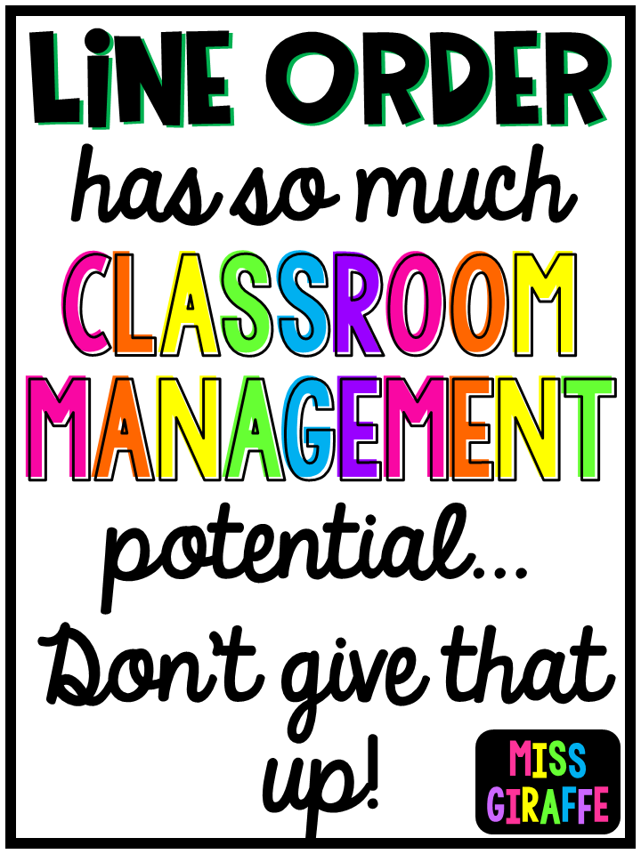 Miss Giraffe's Class: How to Have a Quiet Line Ideas and Activities