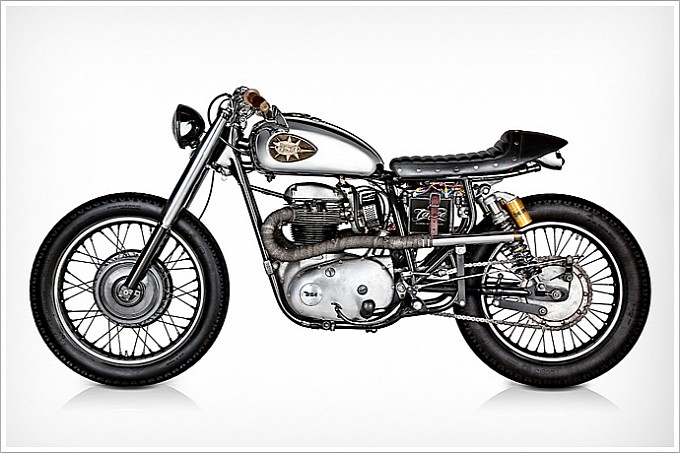 BSA Lightning 1970 Cafe Racer by Tatto Project - Lsr Bikes