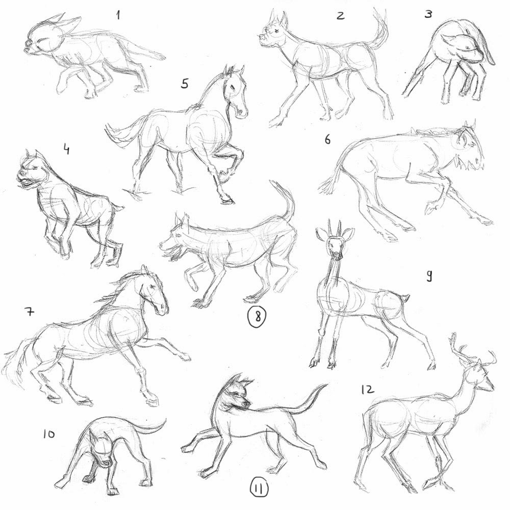 Diasenhos: Class 02 - sketches and poses