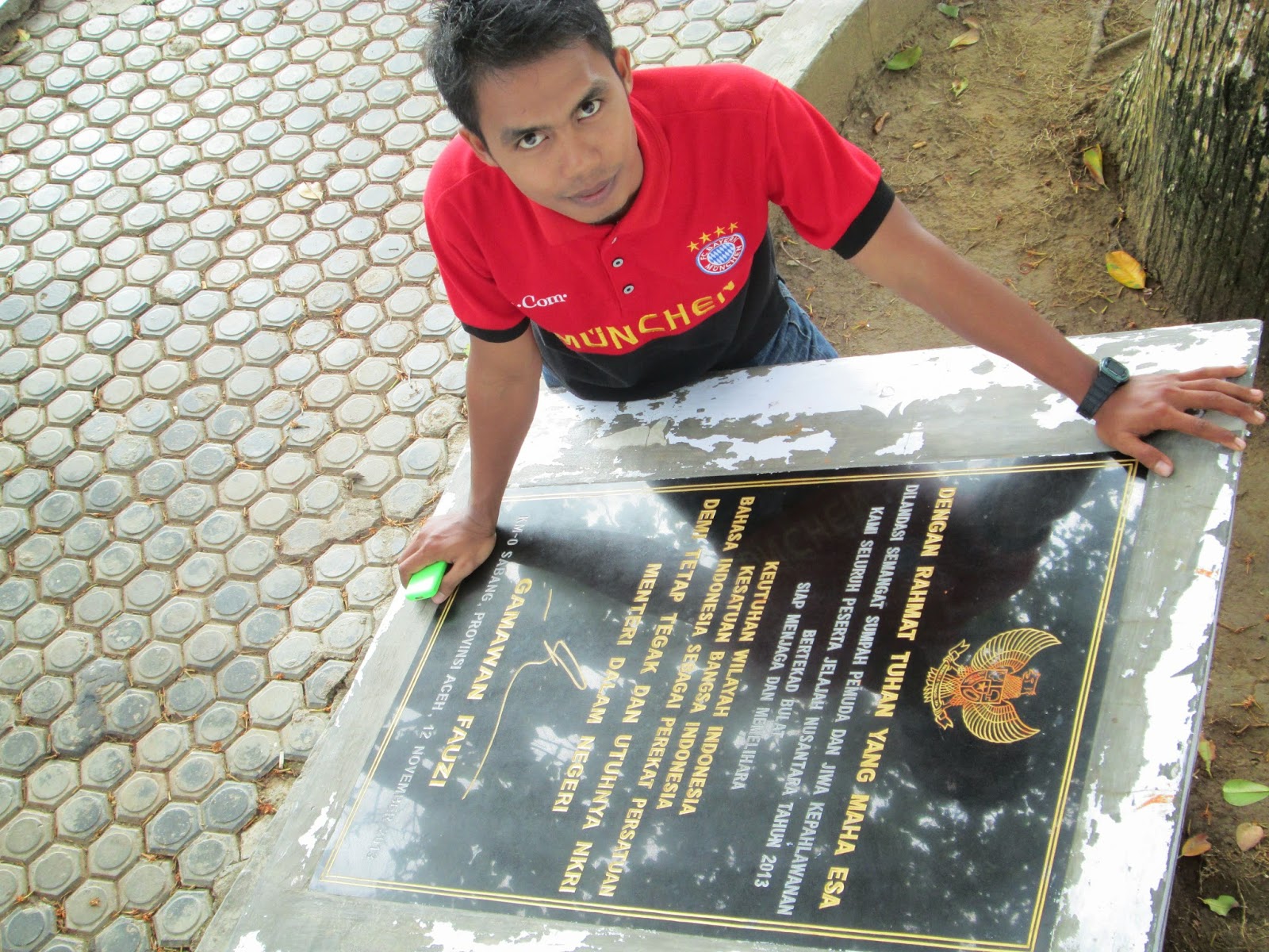 TUGU KILOMETER NOL INDONESIA ( Indonesian ground zero memorial ) SABANG ...