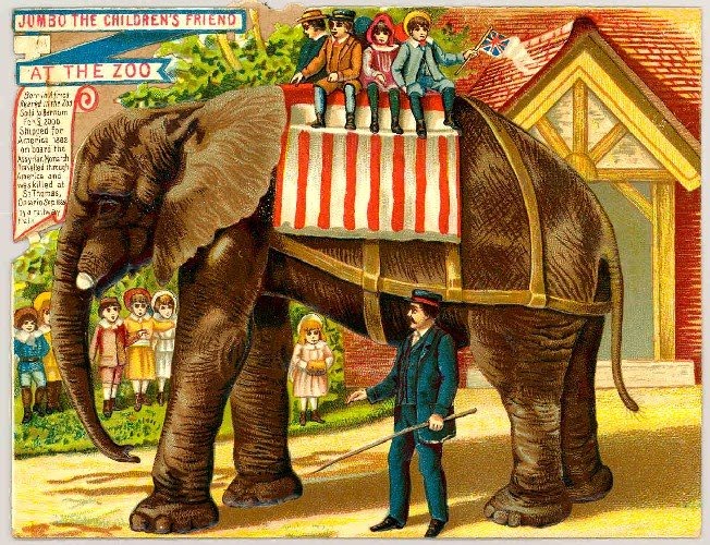 The Circus "NO SPIN ZONE": Elephant Rides--London Zoo