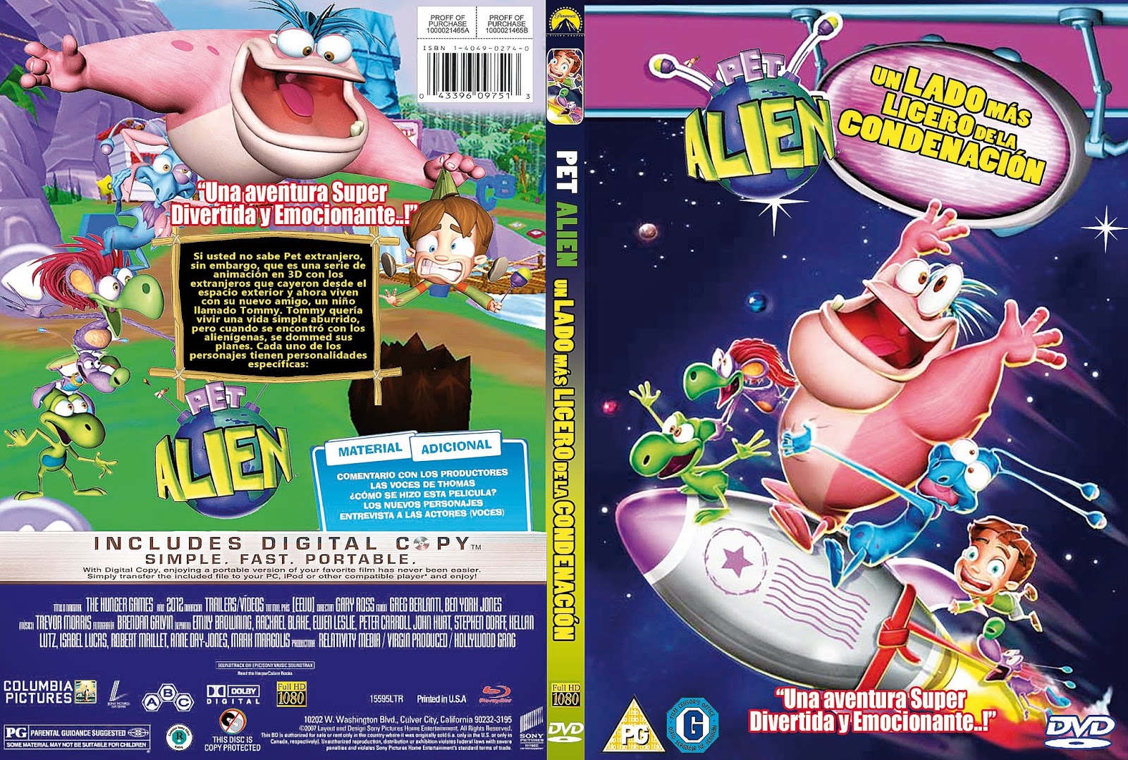 MOVIES WORLD: PET ALIEN DVD