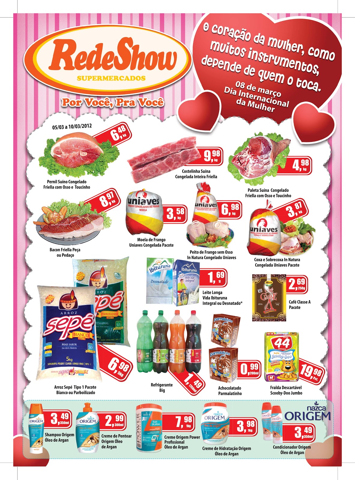 RG Marketing e Propaganda: Folheto semanal - Rede Show Supermercados