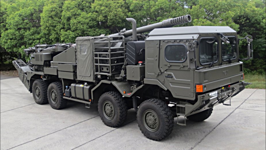 New 155mm self-propelled howitzer developed in Japan - WAR Defence and News
