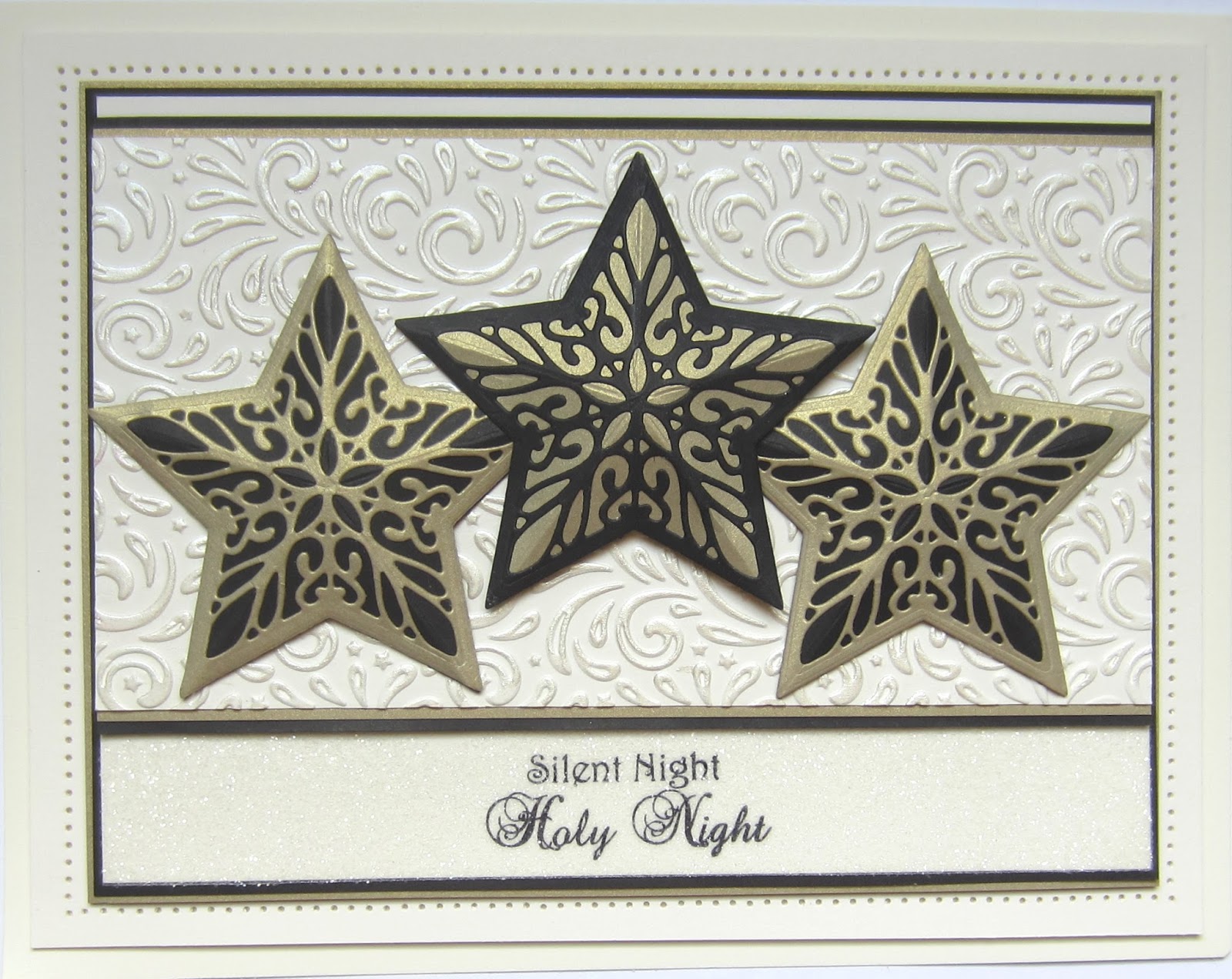 PartiCraft (Participate In Craft): Dimensional Star Card