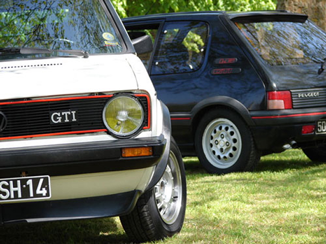 .: GTI: 205-Golf, una confrontación de otra época