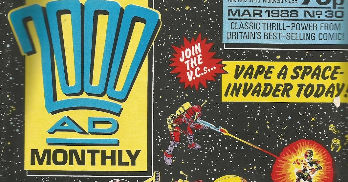 Thoughts Of A Workshy Fop: The V.C.s (2000AD #140-143, #145-165, #168 ...