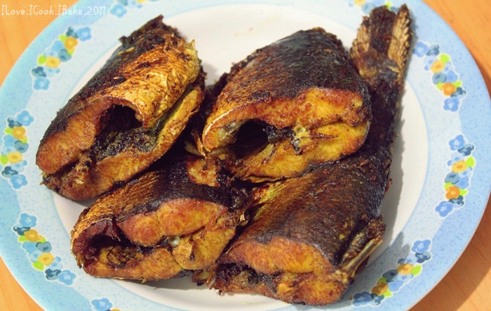 I Love. I Cook. I Bake.: Fried Soft Bone Milk Fish & Stir Fry Chilli ...