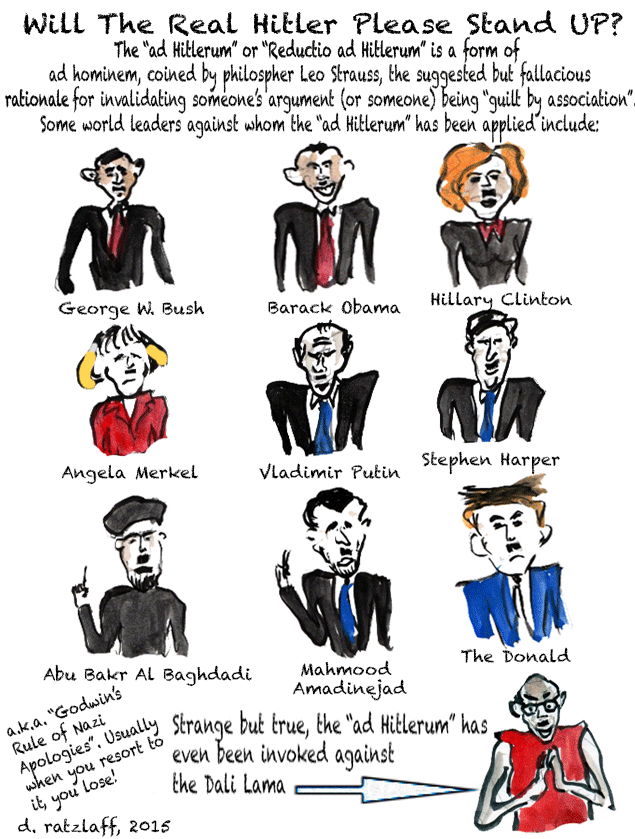 Dorrie's Comics and Cartoons: The Ad Hitlerum