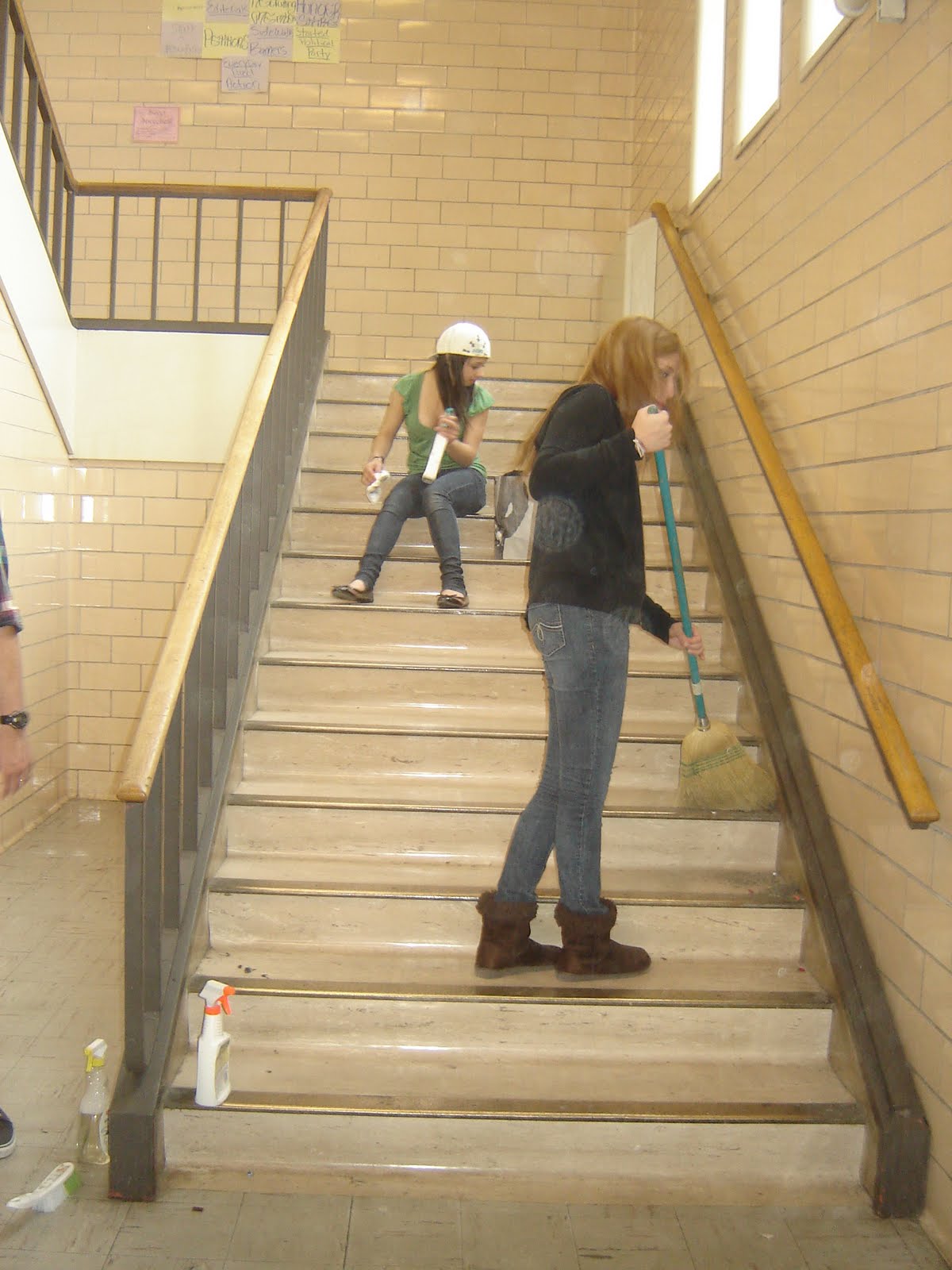 Action Project: Clean Stairs