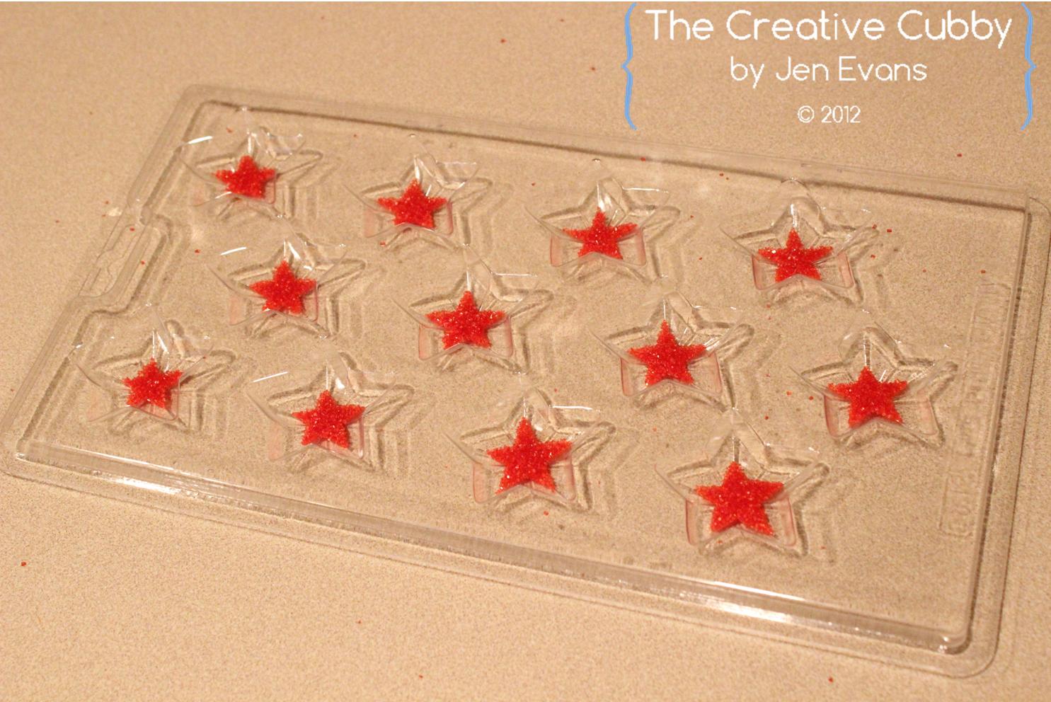 The Creative Cubby: Sprinkle Star Candies