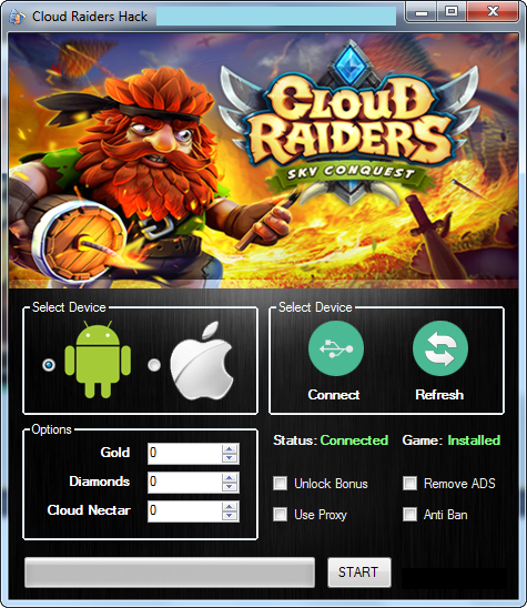 Cloud Raiders Hack