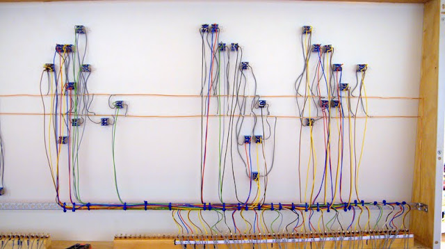 Sydvestjydsk - Modeljernbaneklub. Ølgod.: Farvekoder og rammer.