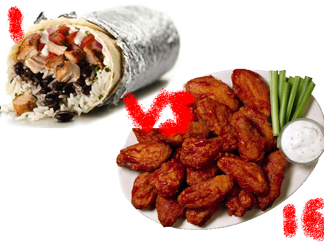 Poop Madness: (1) Chipotle vs. (16) Buffalo Wings