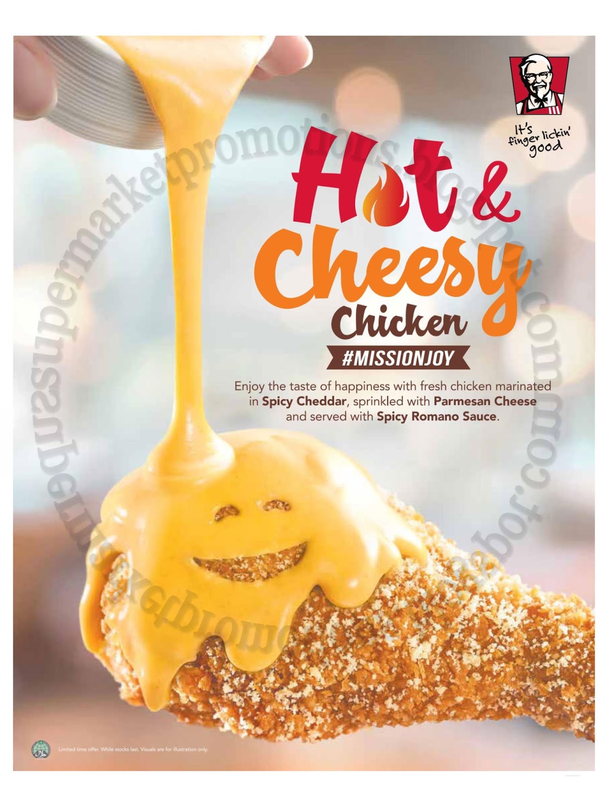 KFC Hot & Cheesy Chicken 27 September 2017 ~ Supermarket Promotions
