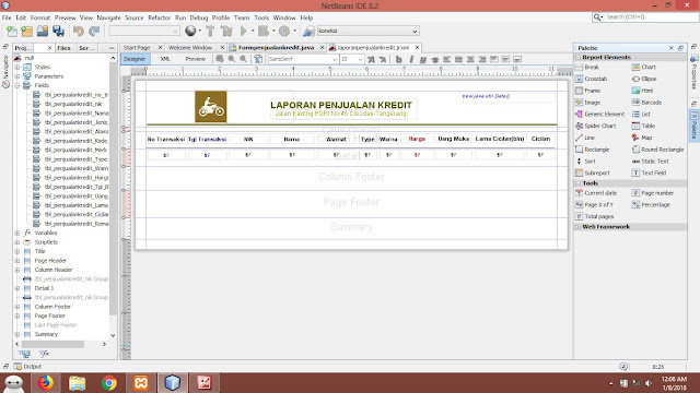 Program Aplikasi Penjualan Motor menggunakan Java Netbeans (Swing GUI)