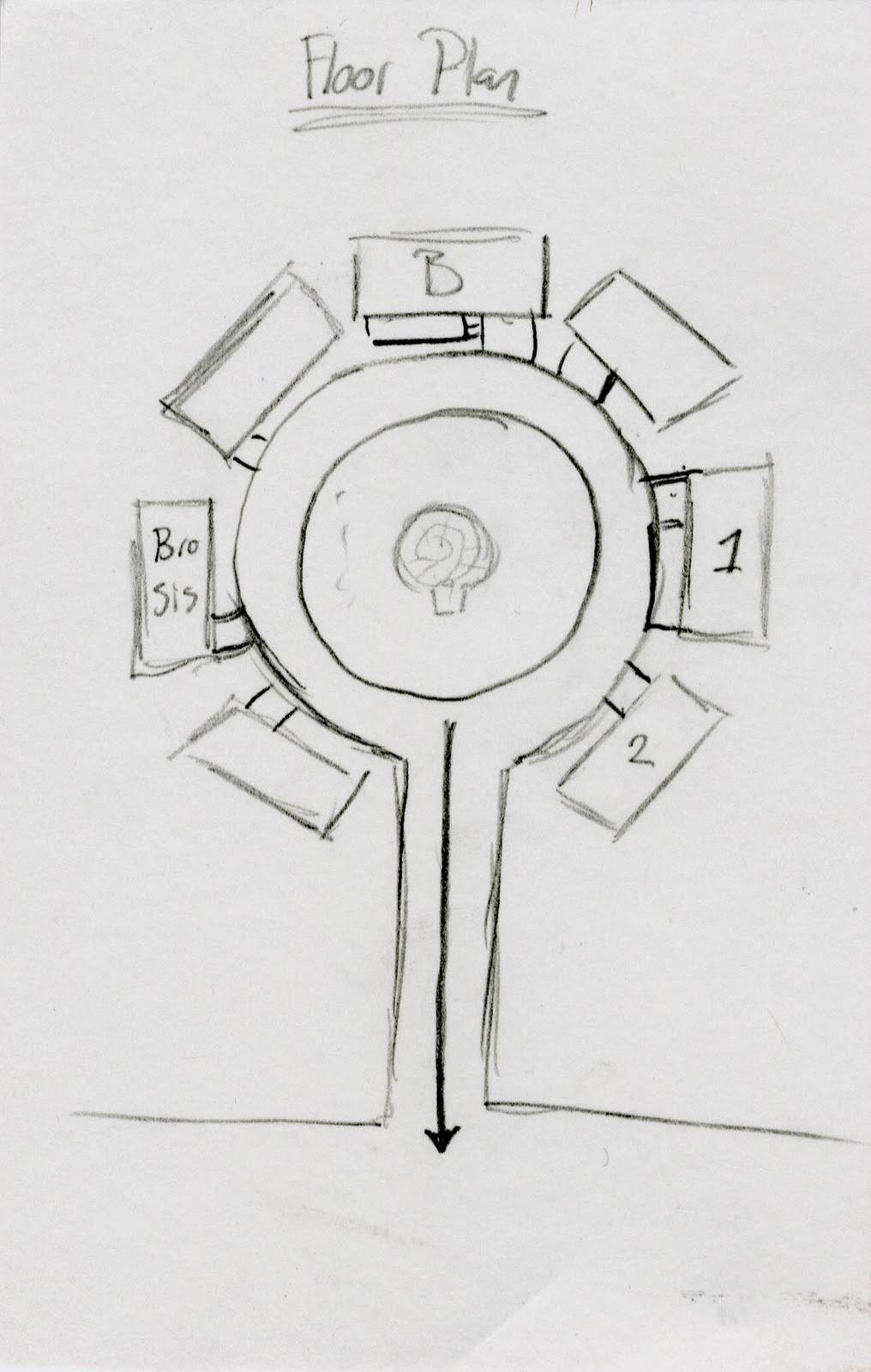 Sleepless Knights: exterior col de sac floorplan
