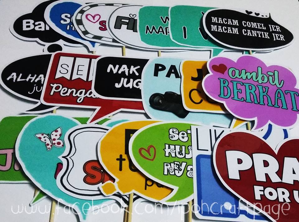 ART N CRAFT: Props & Bubble talk