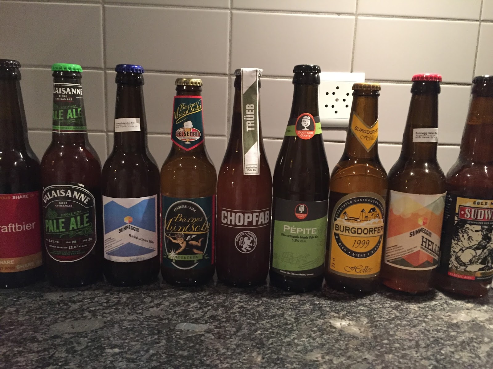 Marc auf Reisen und am Kochen: Bier hier, Bier da