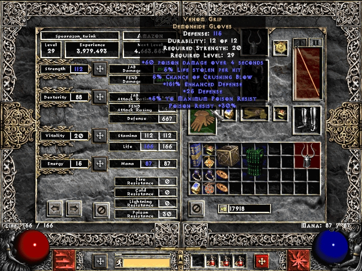 Best cRPGs: FENDAZON Build, Diablo 2 Resurrected, Spearazon - Part I ...