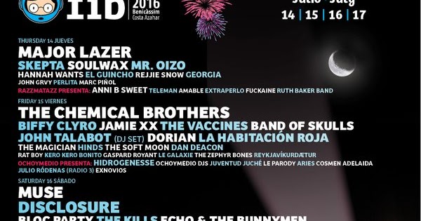 After Musiic: FIB 2016 da por cerrado su cartel de este verano