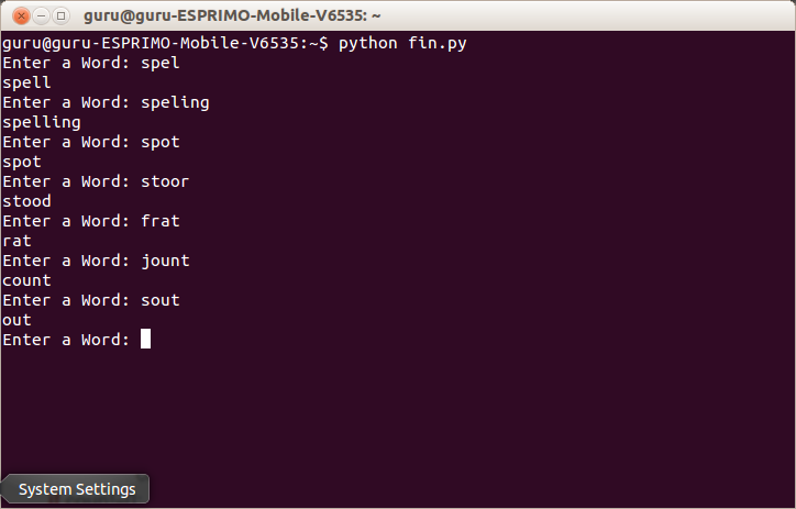 Python Palace: Spelling Corrector with Python