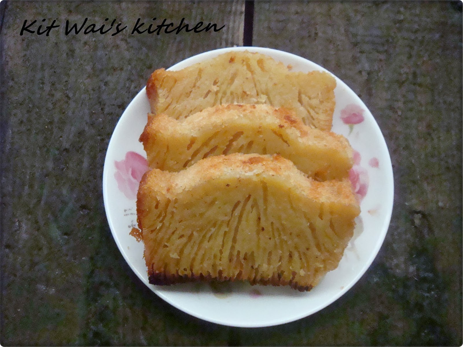 Kit Wai's kitchen : 印尼黄金糕 ~ Bika Ambon / “ Kuih Apom